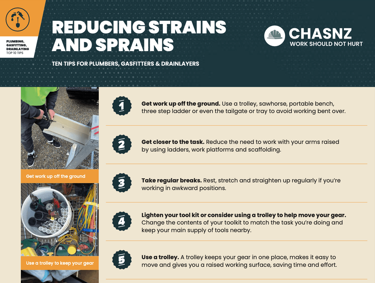 Injury Prevention Tips for Plumbers